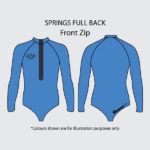 SPRINGS full back freediving wetsuit top - Oceaner